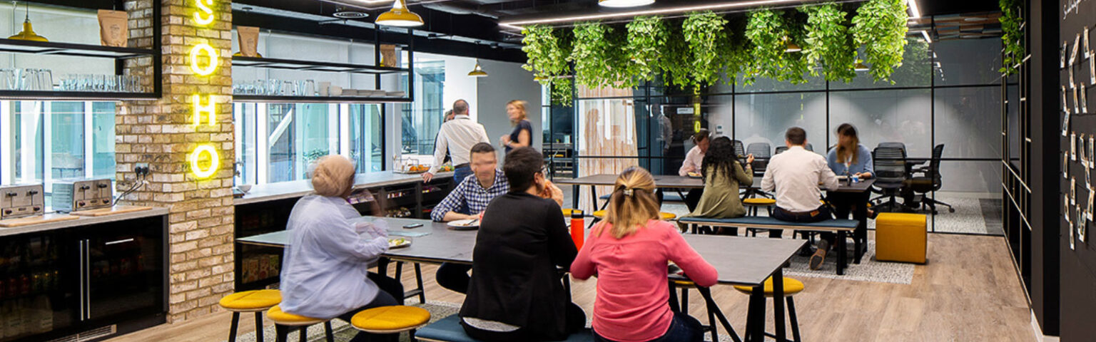 How social spaces improve creativity in the workplace - Penketh Interiors
