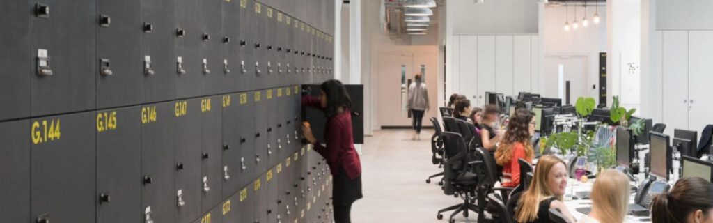 Solving the problem of personal storage in an open plan office ...